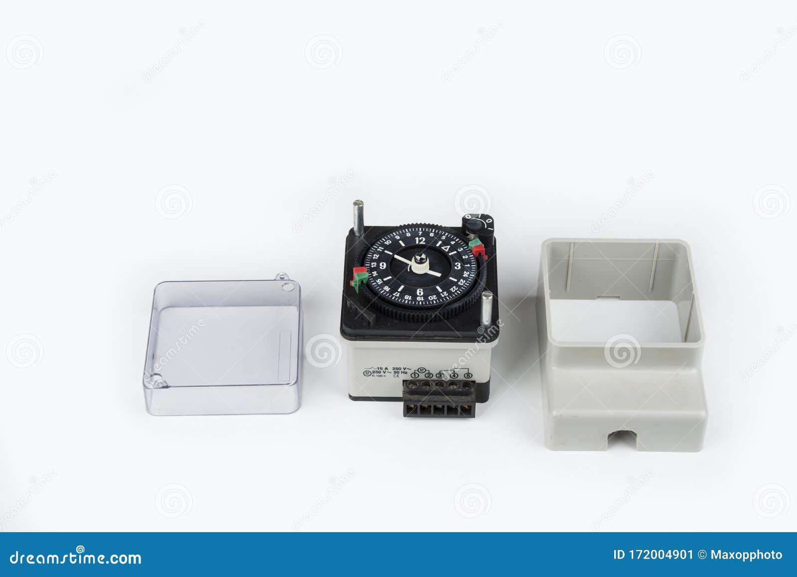 Time Clock for Heater Boiler Stock Image - Image of switch, technology ...