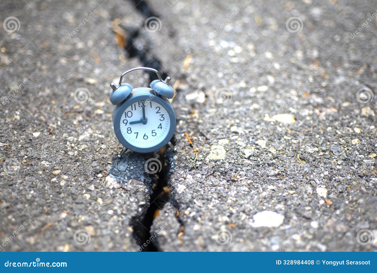 The Time Clock is Located in an Outdoor Location Stock Photo - Image of ...