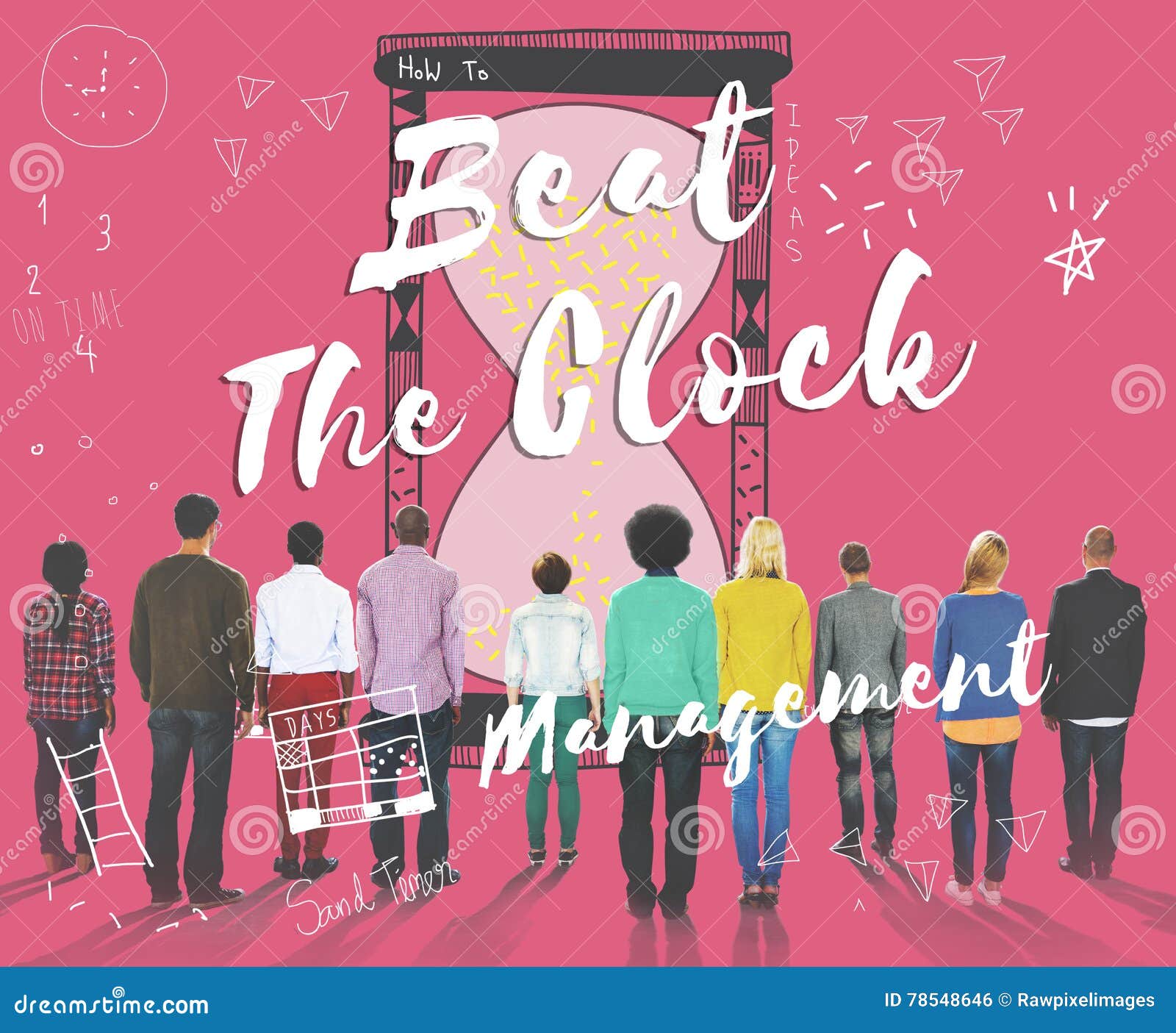 Time Clock Speedup Countdown Timing Concept Stock Photo - Image of ...