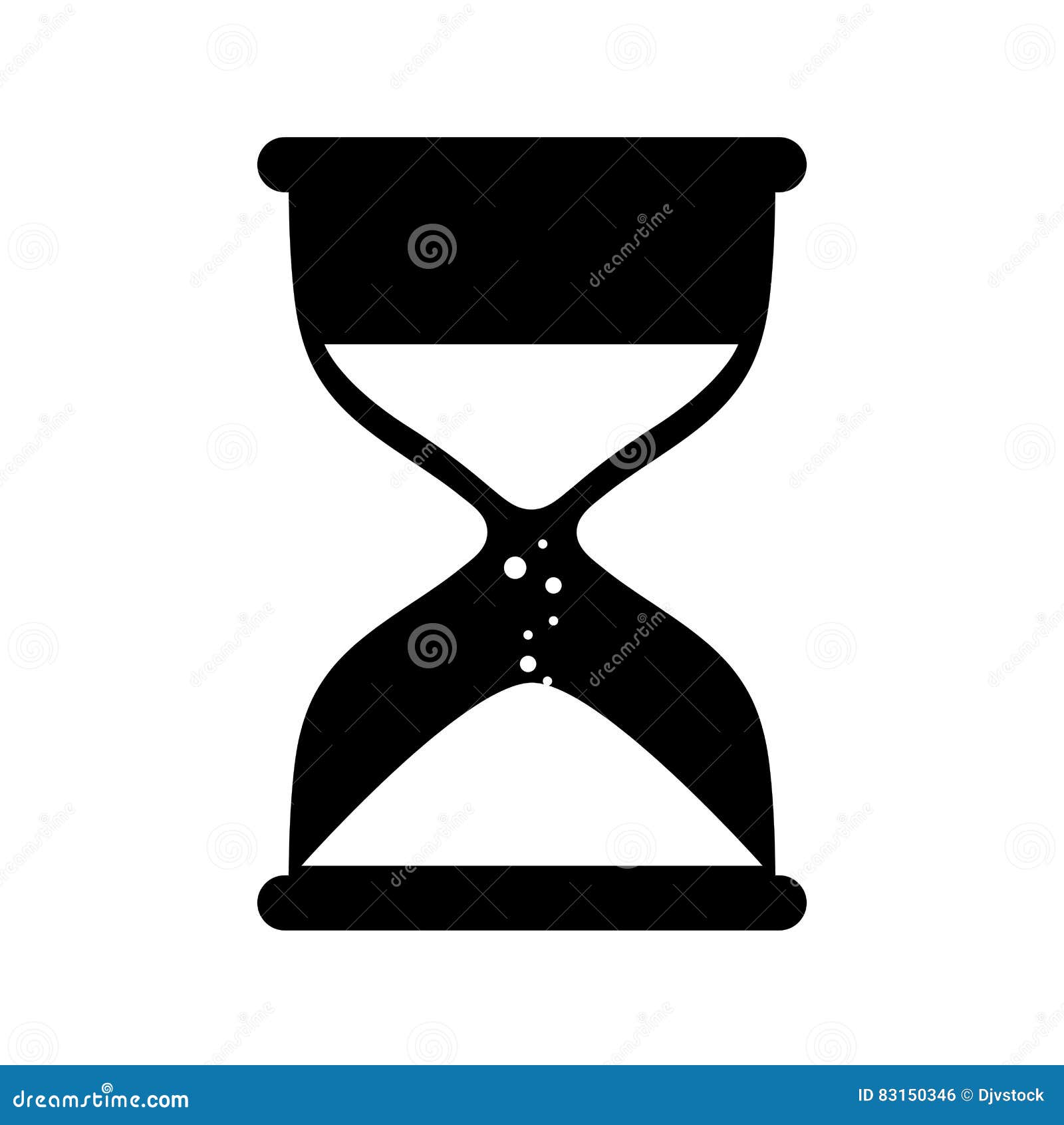 Time clock symbol stock illustration. Illustration of counter - 83150346