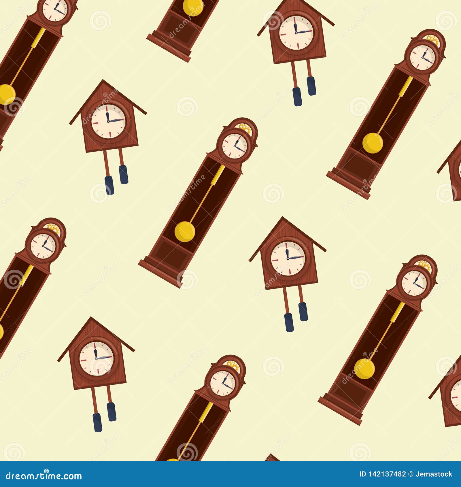 Time and clocks stock vector. Illustration of control - 142137482