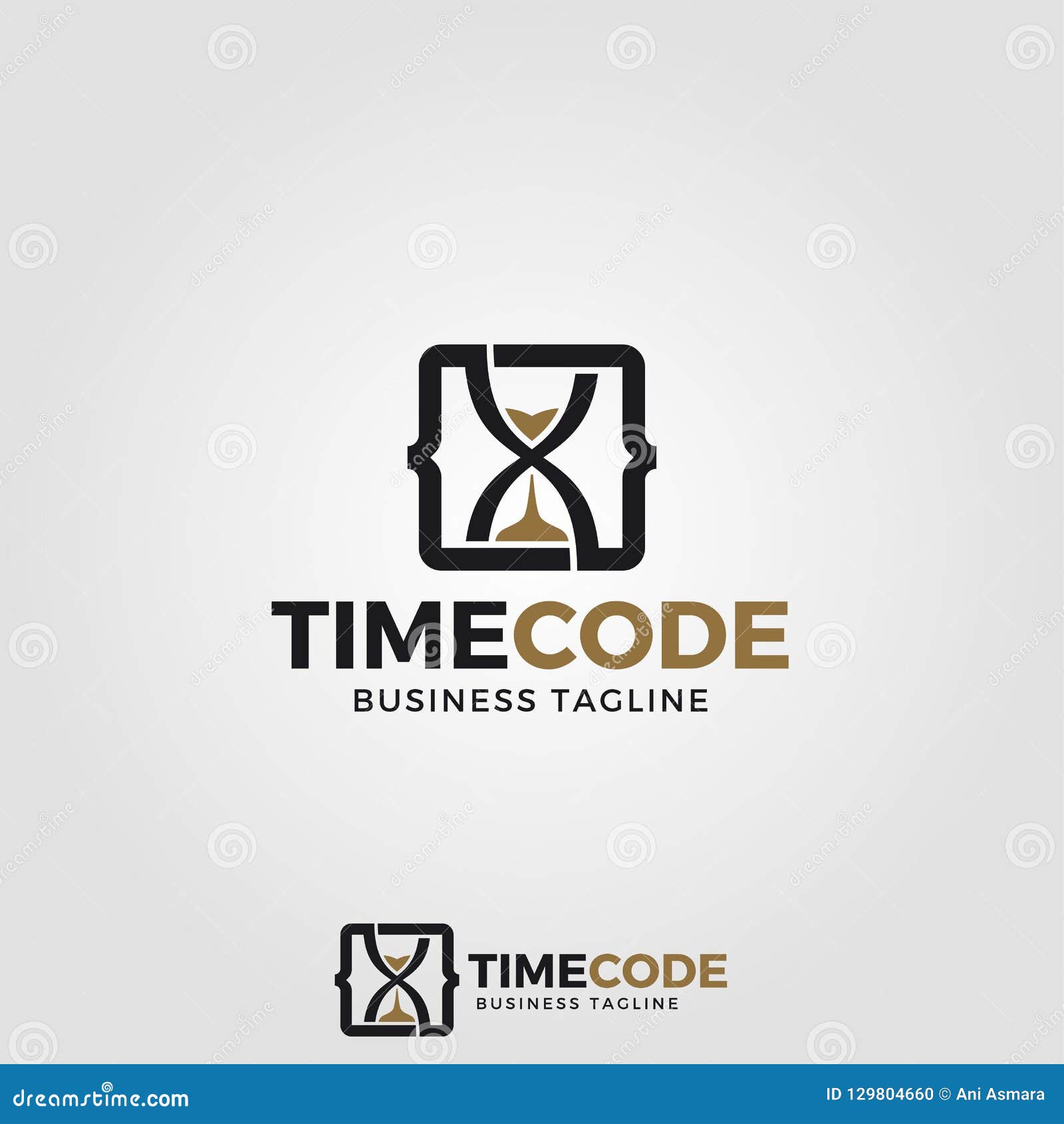Time Code Logo template stock vector. Illustration of modern - 129804660