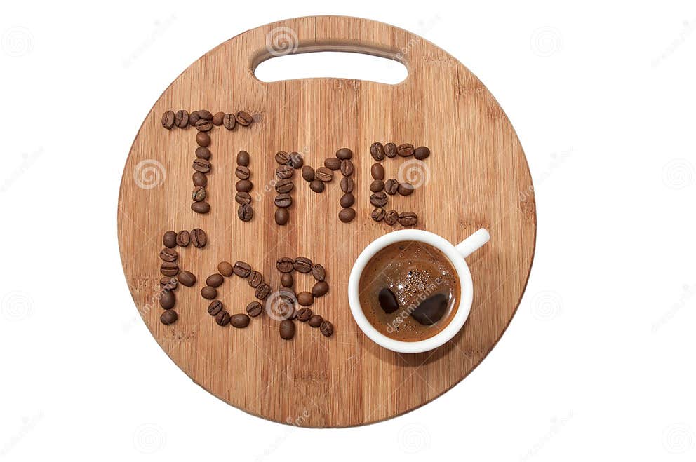 Time for Coffee Concept Image Stock Photo - Image of cafe, time: 54125972