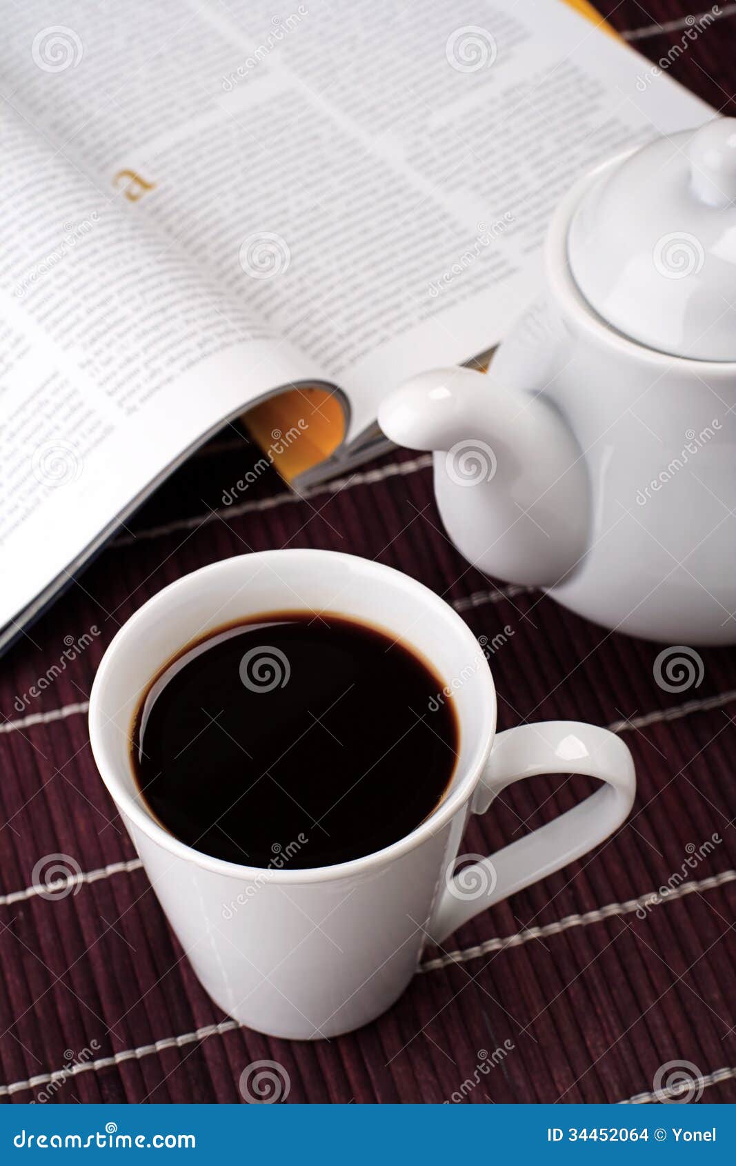 Time for coffee stock photo. Image of elegant, beverage - 34452064