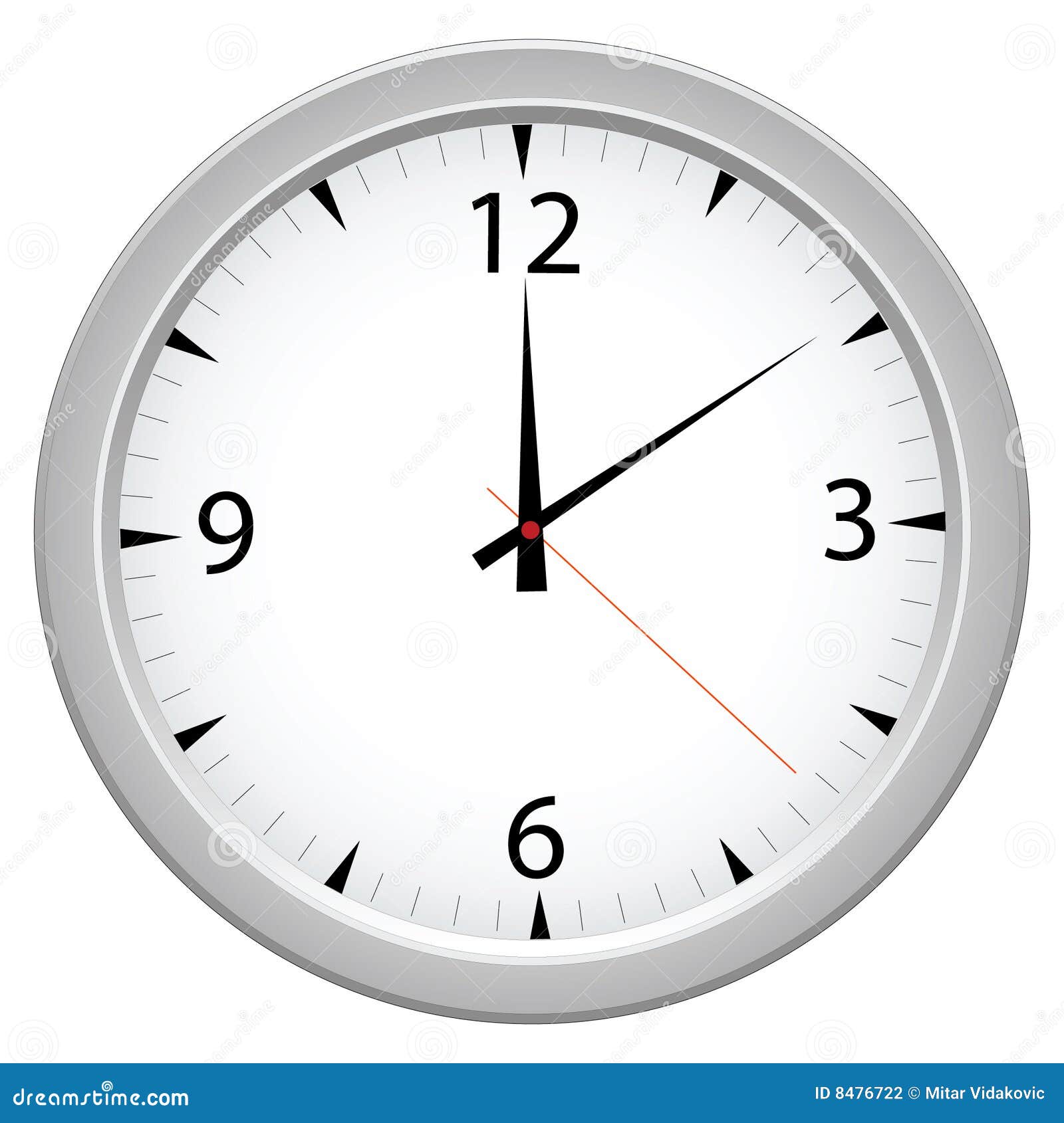 Time Concept Symbols. Dimension And Measuring Vector Outline Icon Set ...