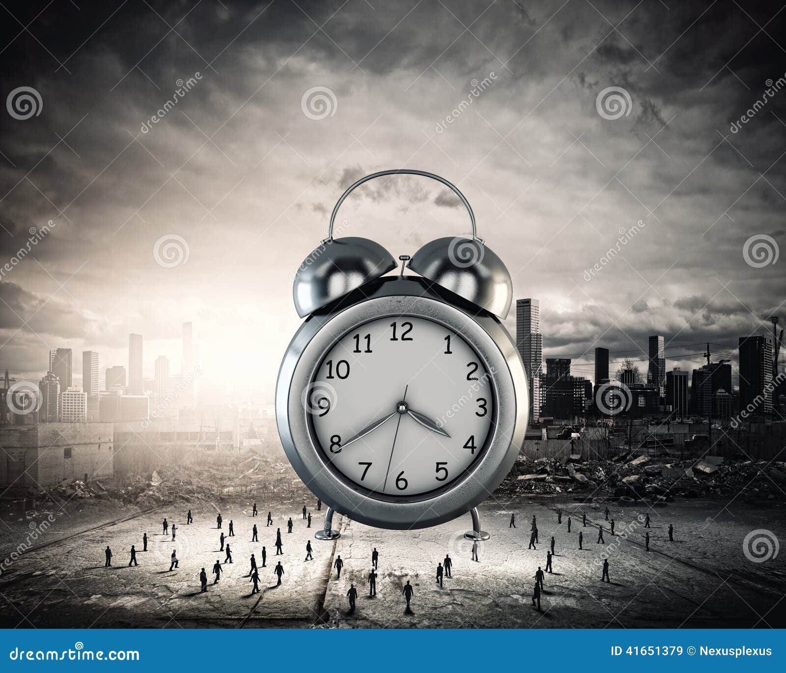 Time concept stock image. Image of achieve, human, alarmclock - 41651379