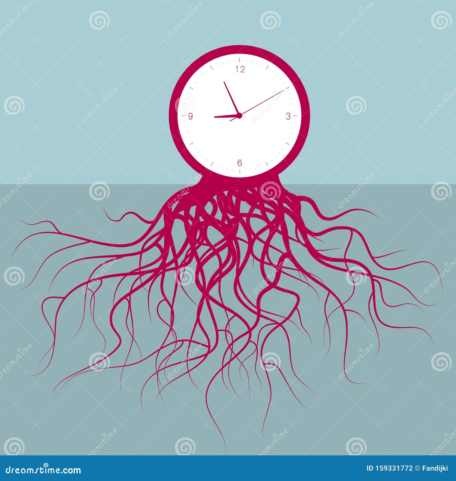 Time concept design. stock vector. Illustration of concept - 159331772