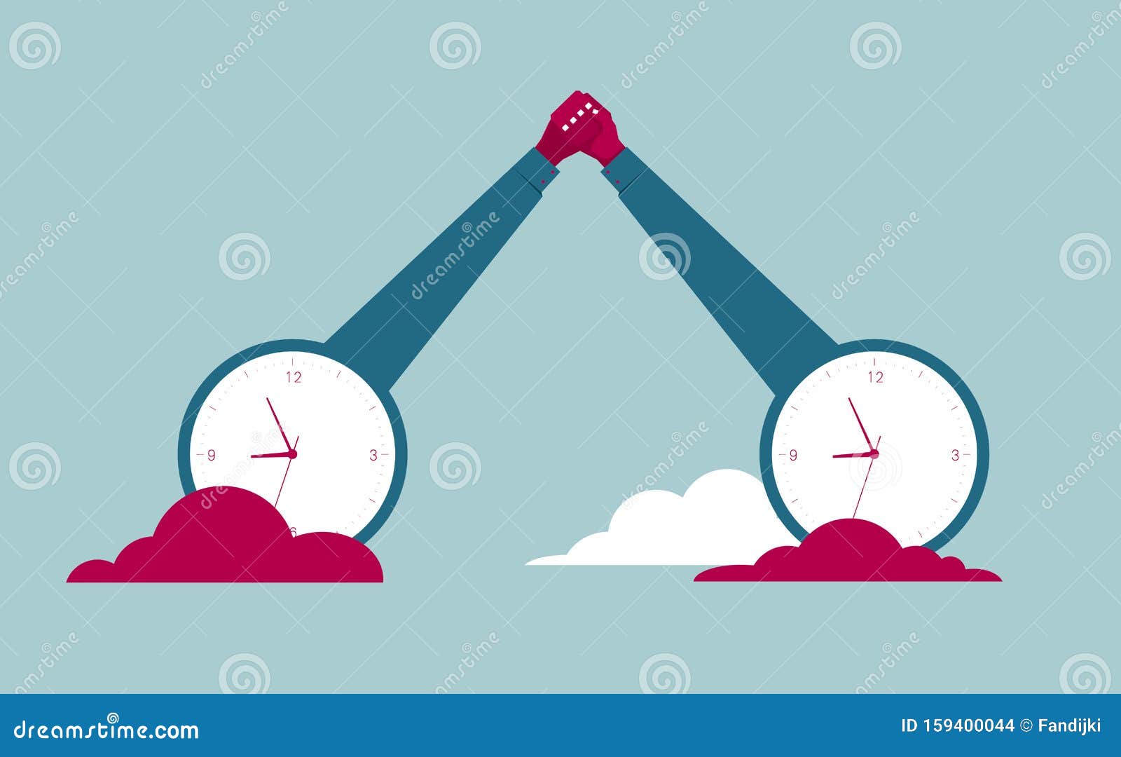 Time concept design. stock vector. Illustration of symbol - 159400044