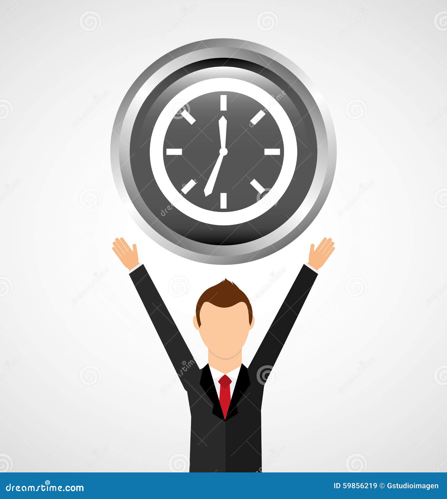 Time concept stock vector. Illustration of vector, icon - 59856219