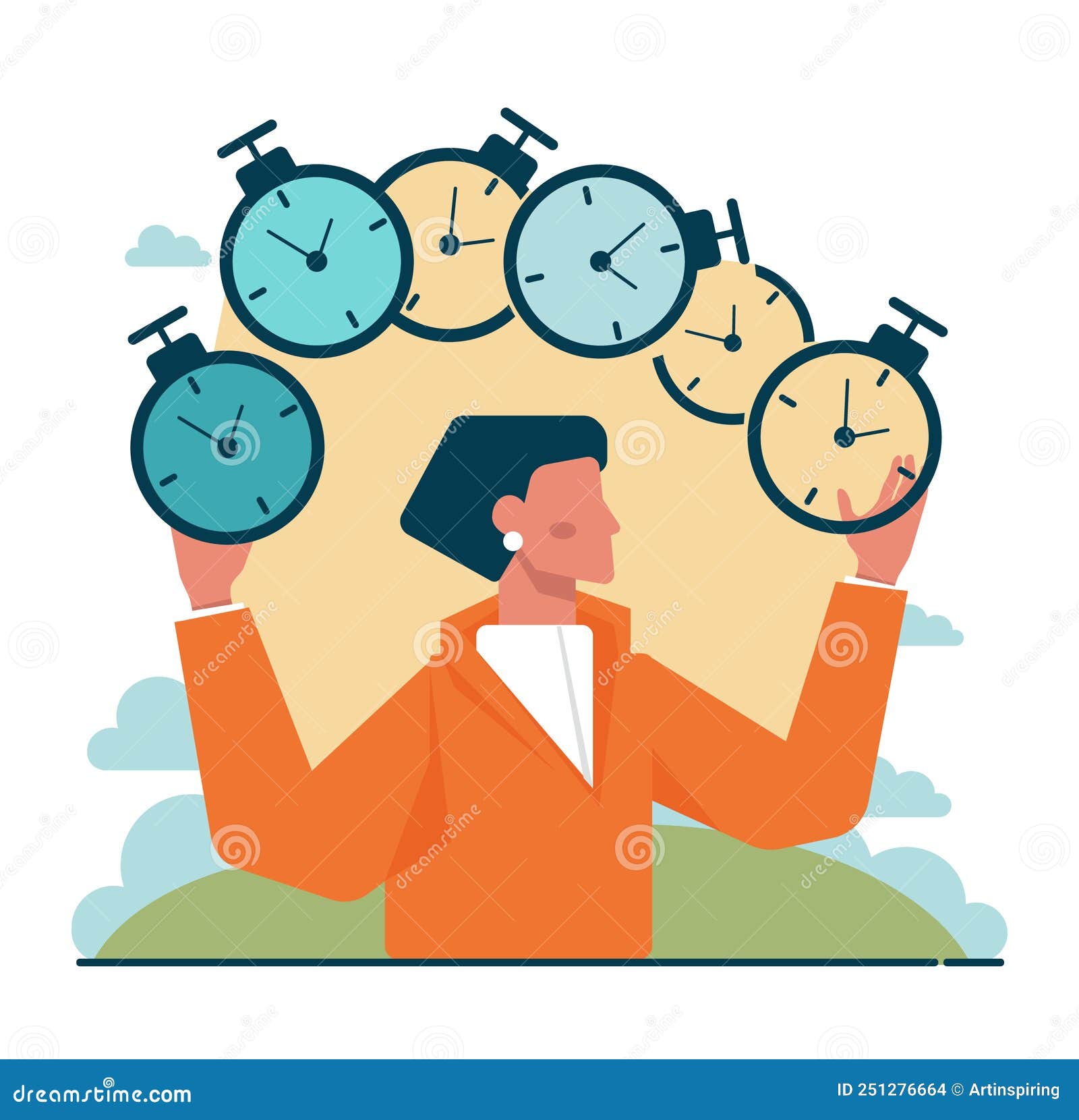 Timer For Measuring Or Tracking A Specific Duration Of Time. Timer ...