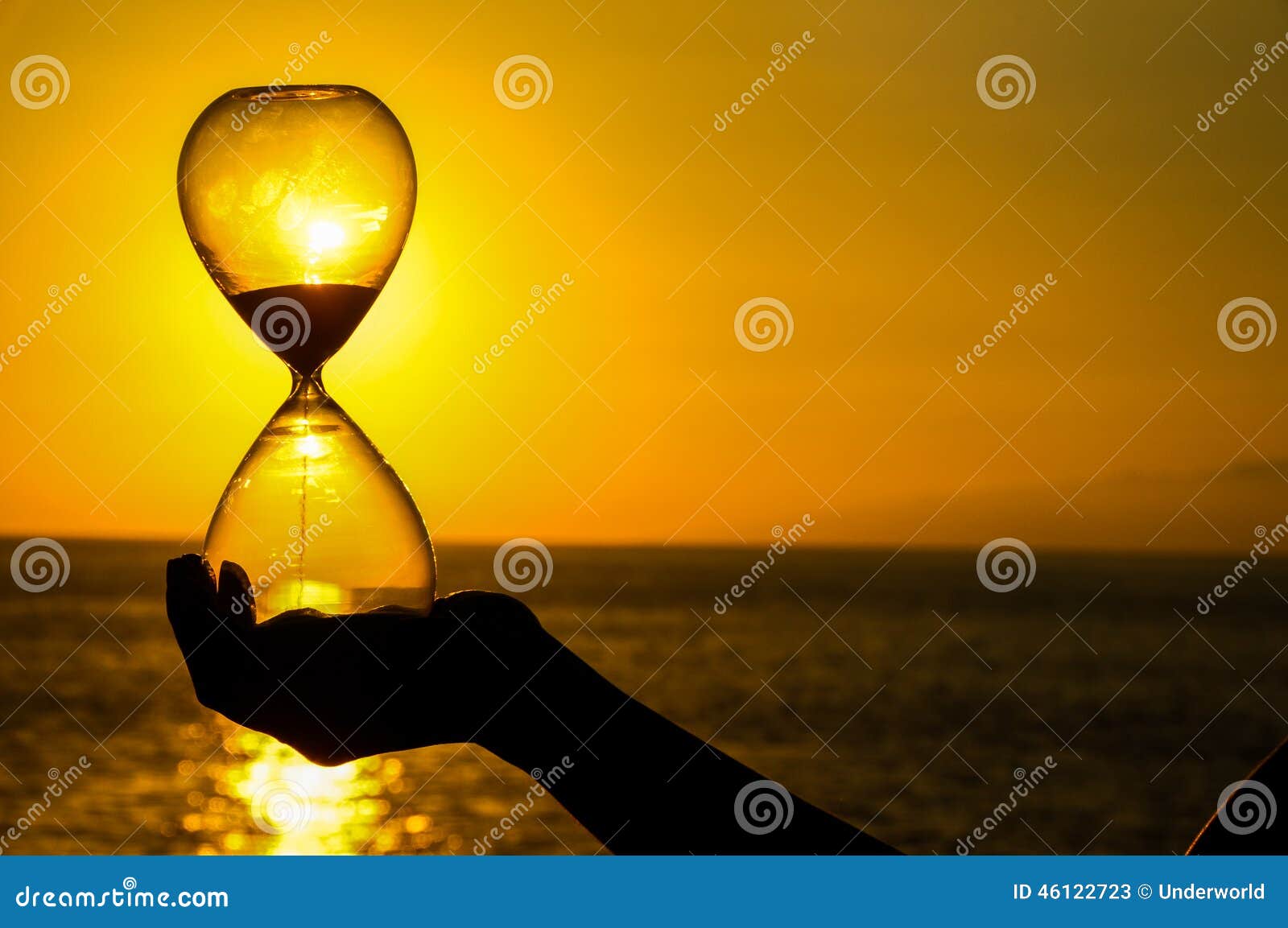 Time Concept stock image. Image of sunrise, concept, holding - 46122723