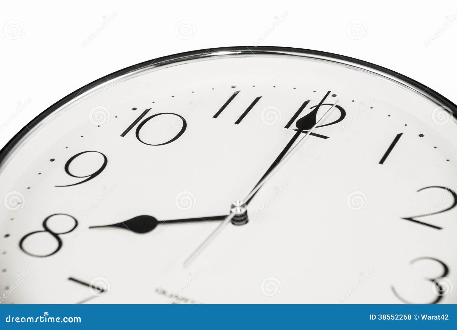 Time Concept with Watch Isolated Stock Photo - Image of second ...