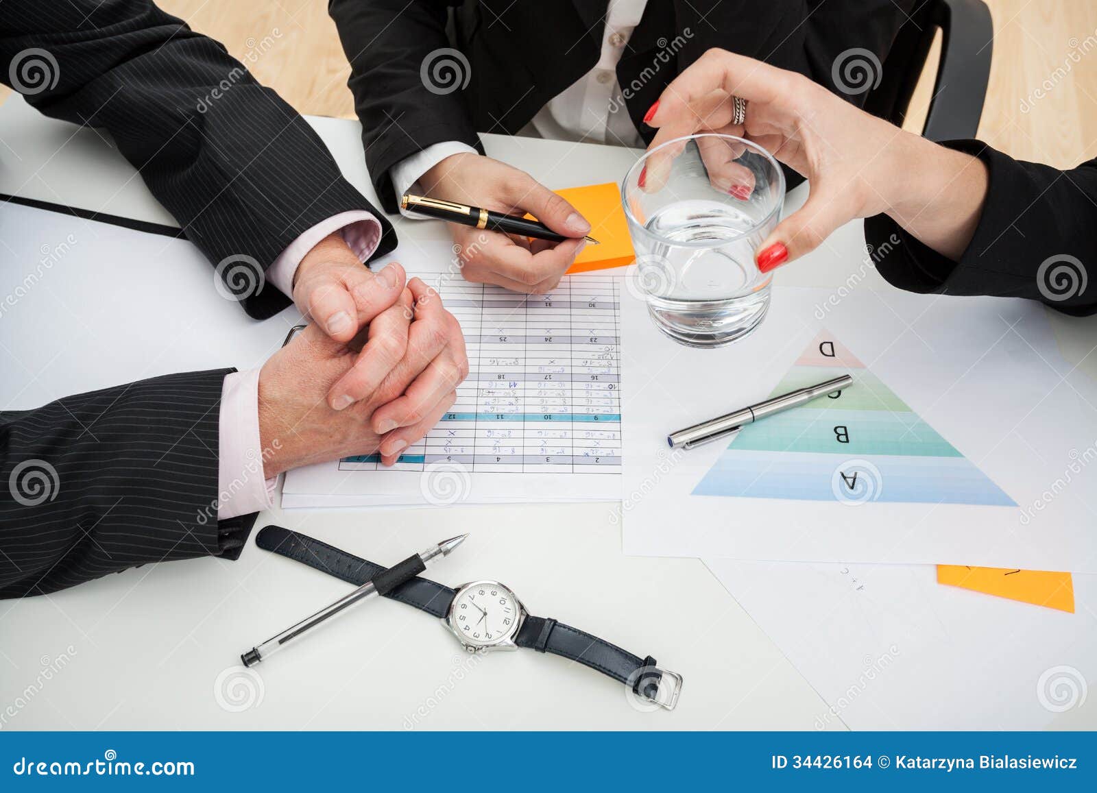 Time-consuming meeting stock photo. Image of important - 34426164