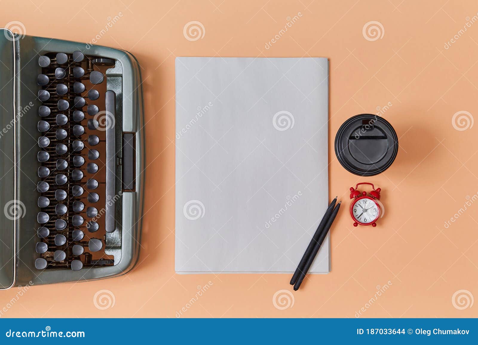 Time for Creativity. Creative Deadline. Writers Work Stock Photo ...