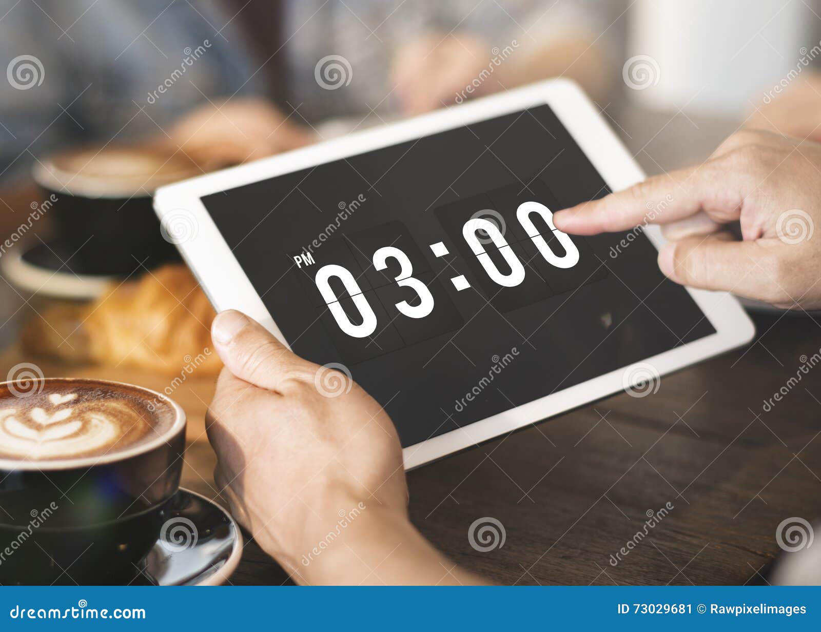 Time and Date Clock Graphic Concept Stock Image - Image of digital ...