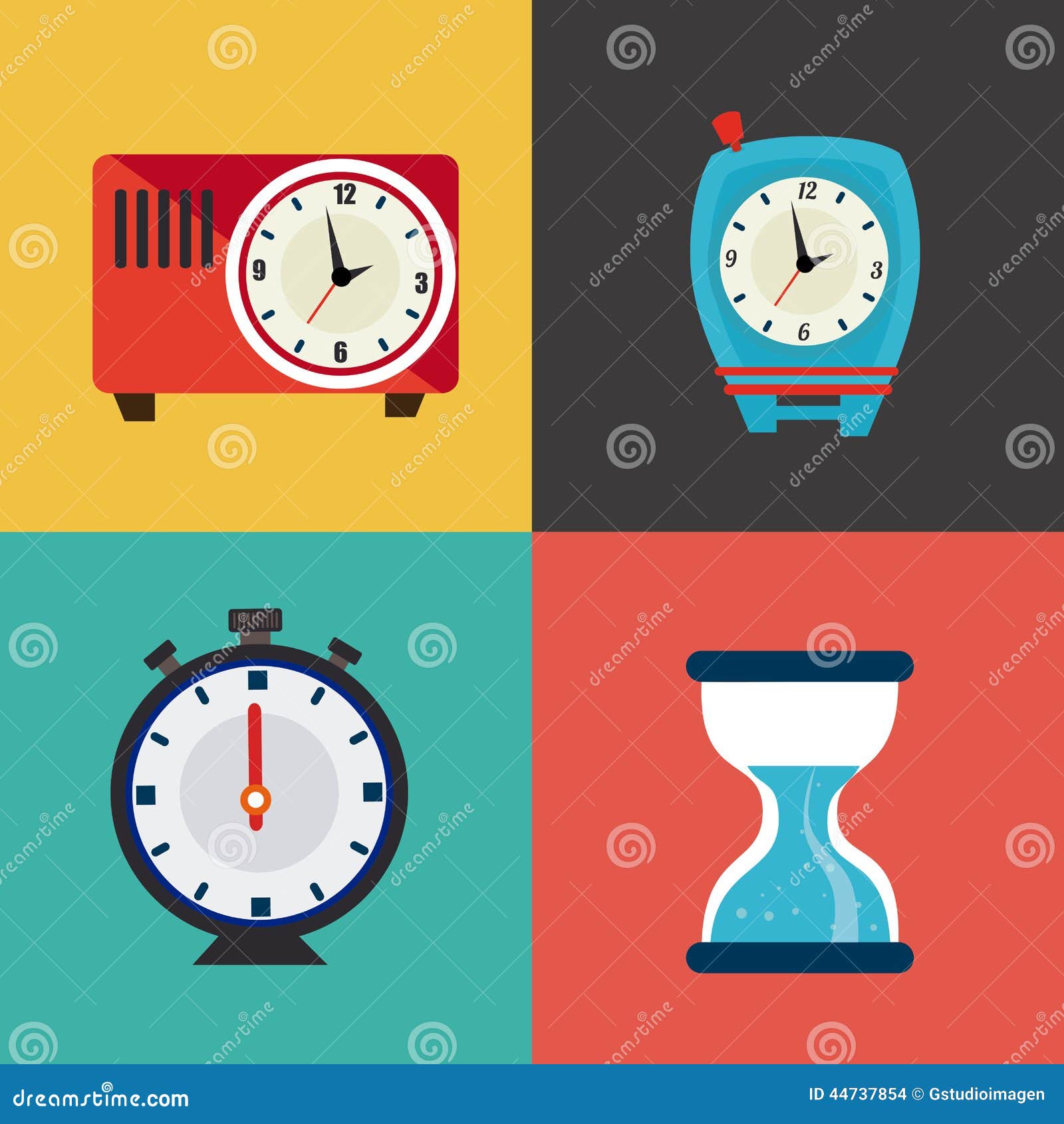 Time design stock vector. Illustration of moment, timer - 44737854