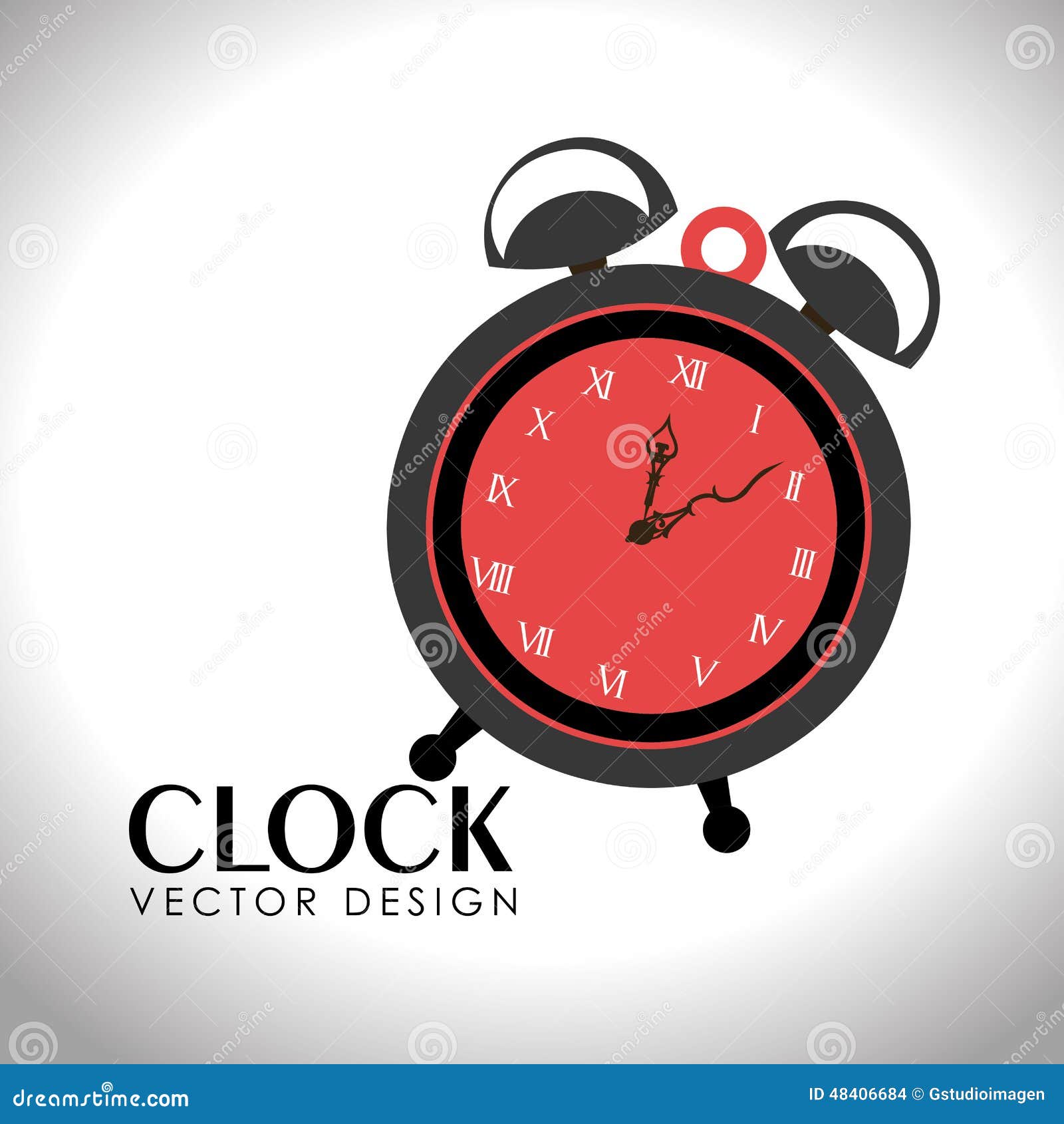 Time Design, Vector Illustration. Stock Vector - Illustration of ...