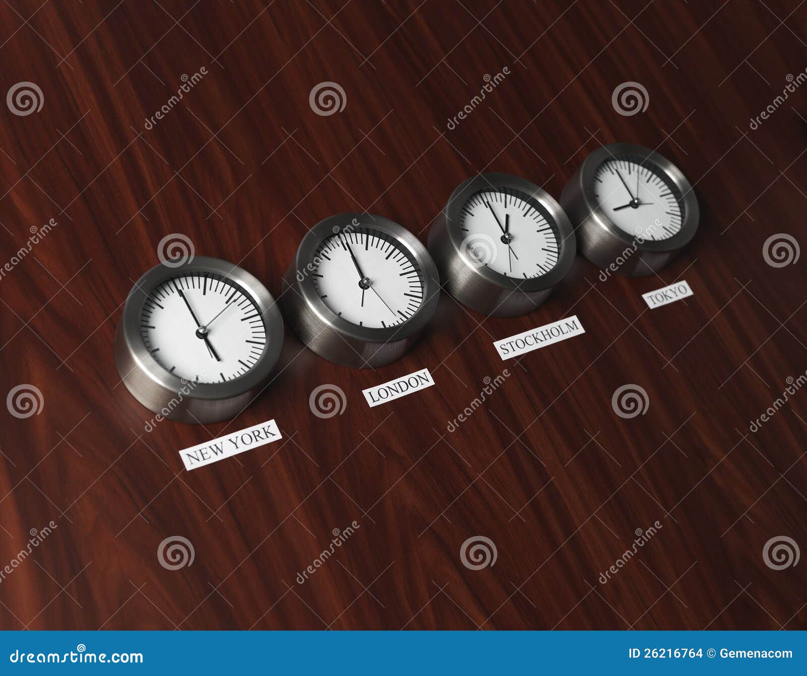 Time Difference stock photo. Image of objects, horizontal - 26216764