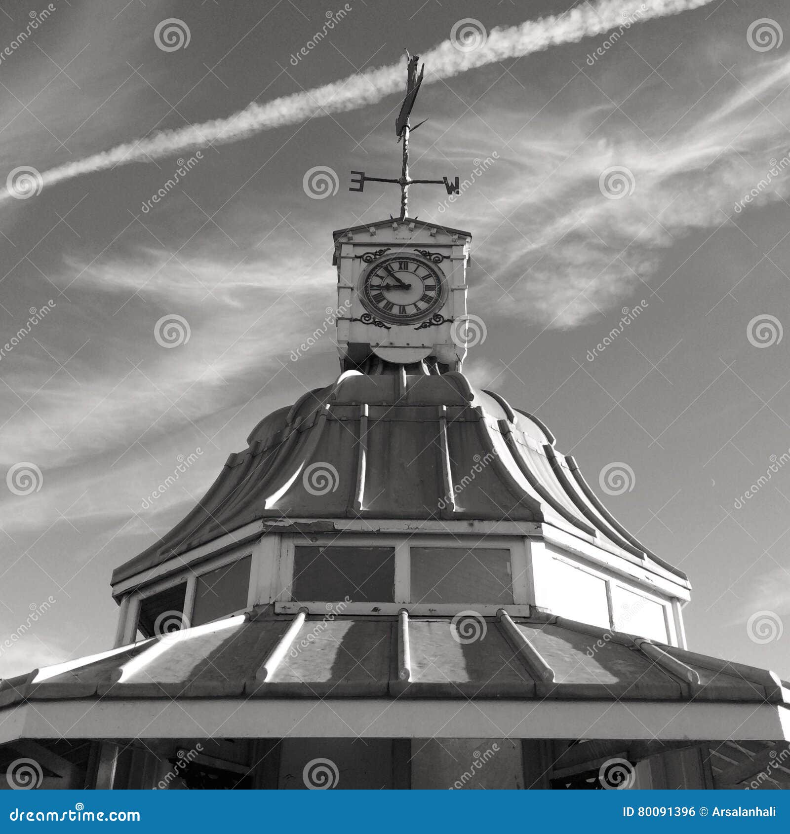 Time and Direction stock photo. Image of vane, clock - 80091396