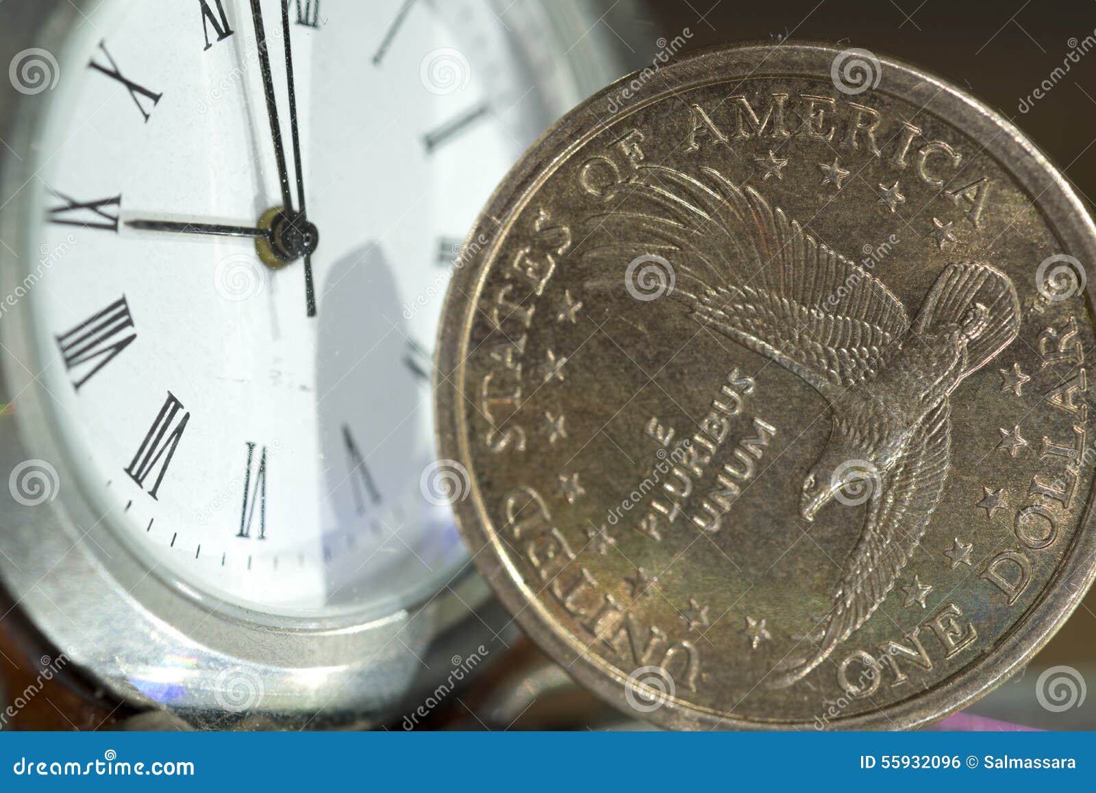 Time and dollar stock photo. Image of business, watch - 55932096