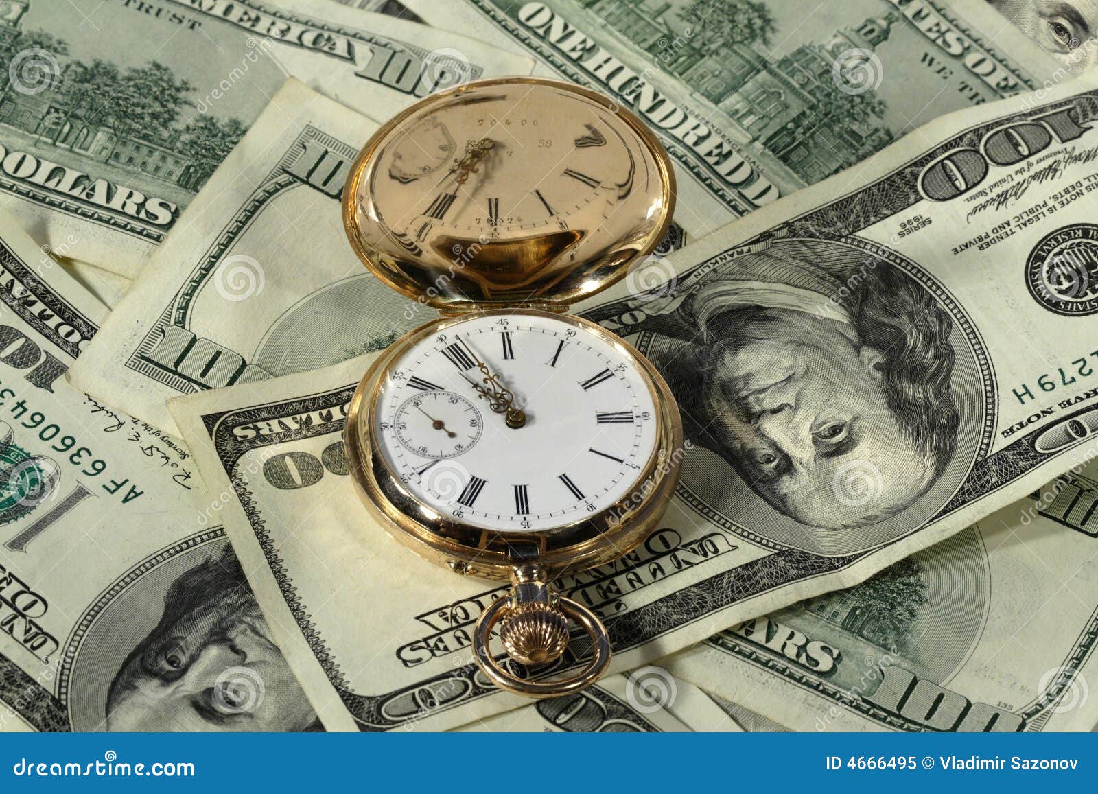 Time dollars stock image. Image of accounting, investing - 4666495