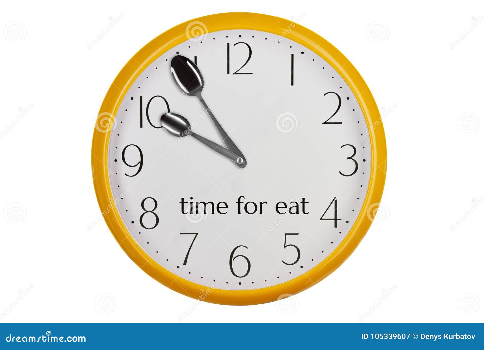 Time for eat stock image. Image of morning, alarm, background - 105339607