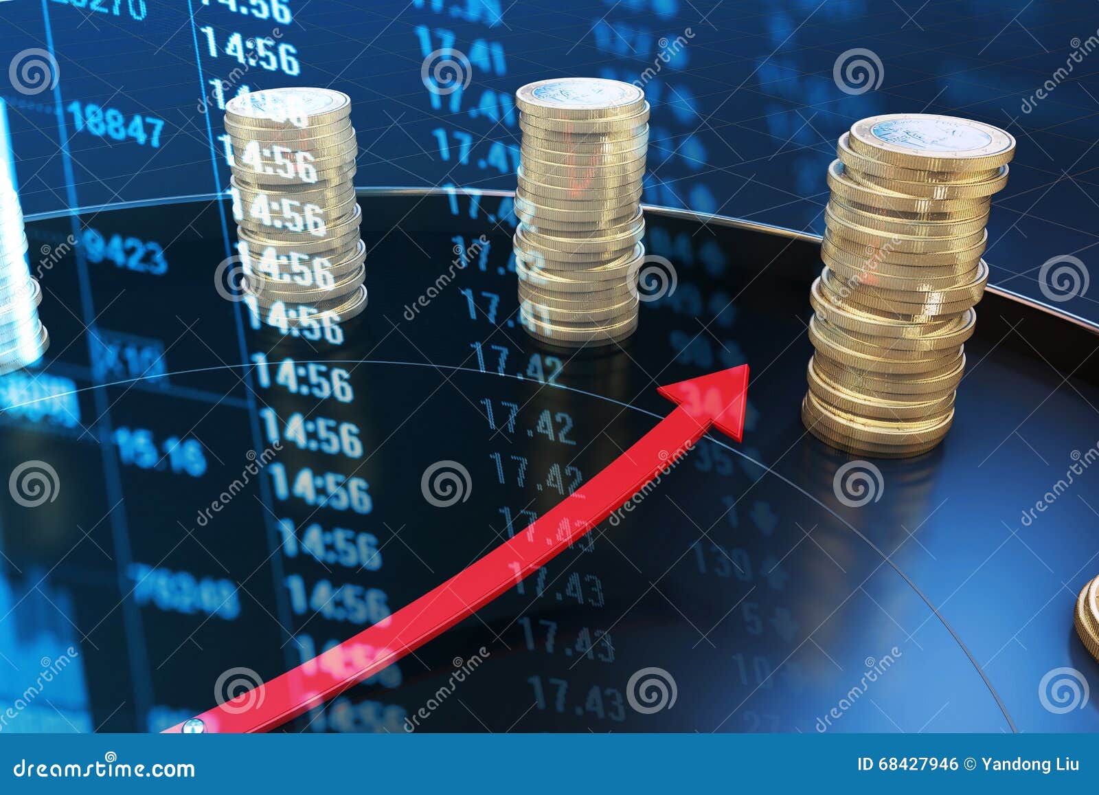Time and Economic Data Index Stock Photo - Image of economies ...