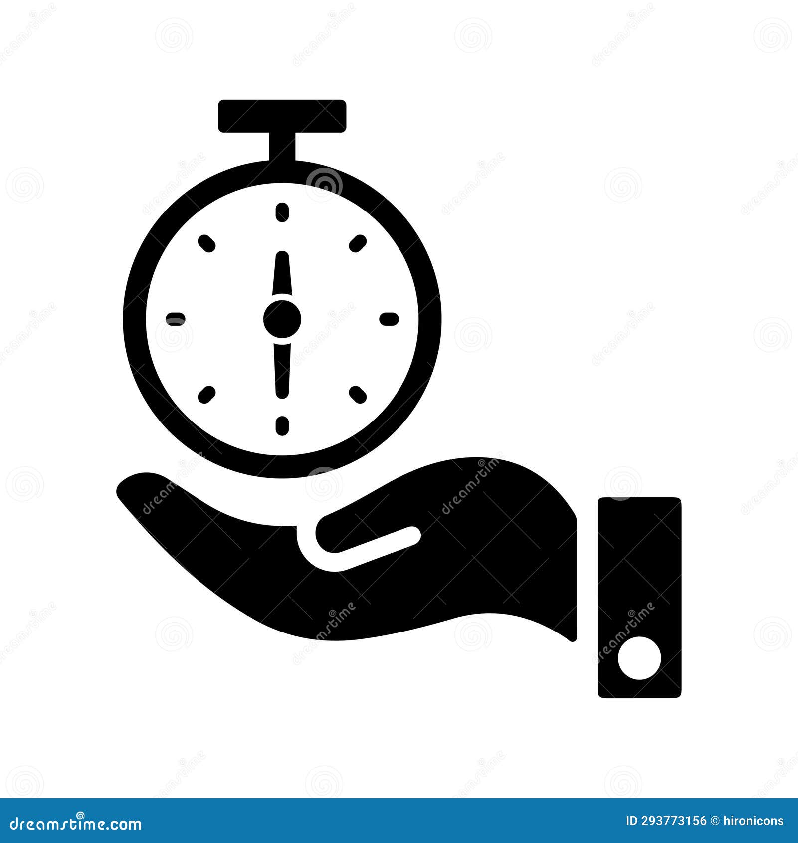 Time Efficiency icon stock vector. Illustration of manage - 293773156