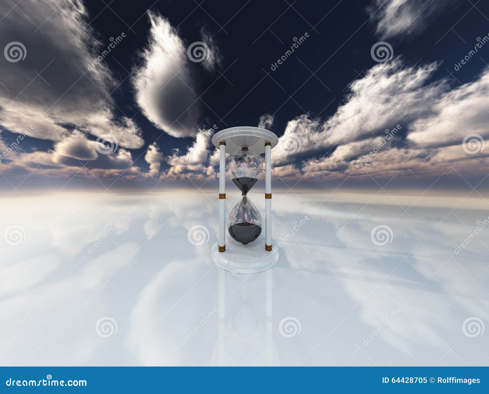 Time Eternal stock illustration. Illustration of metal - 64428705