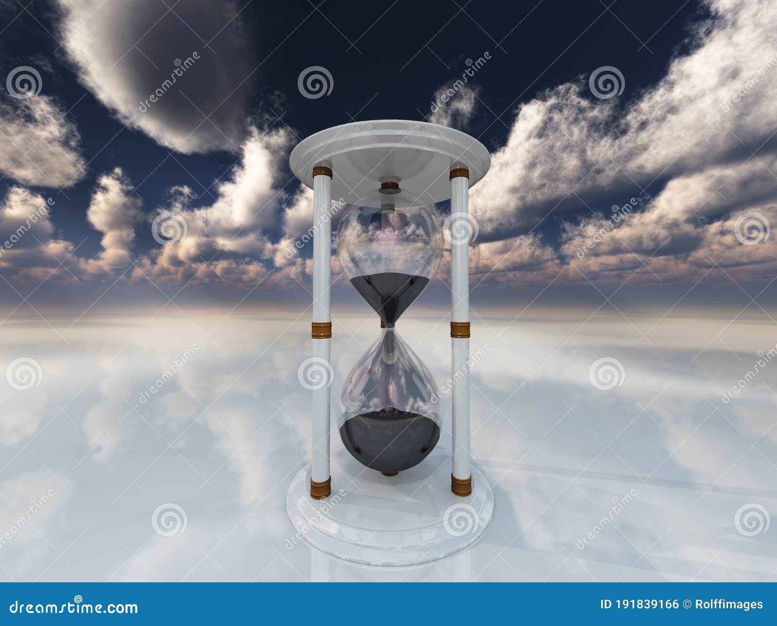 Time is Eternal stock illustration. Illustration of hour - 191839166