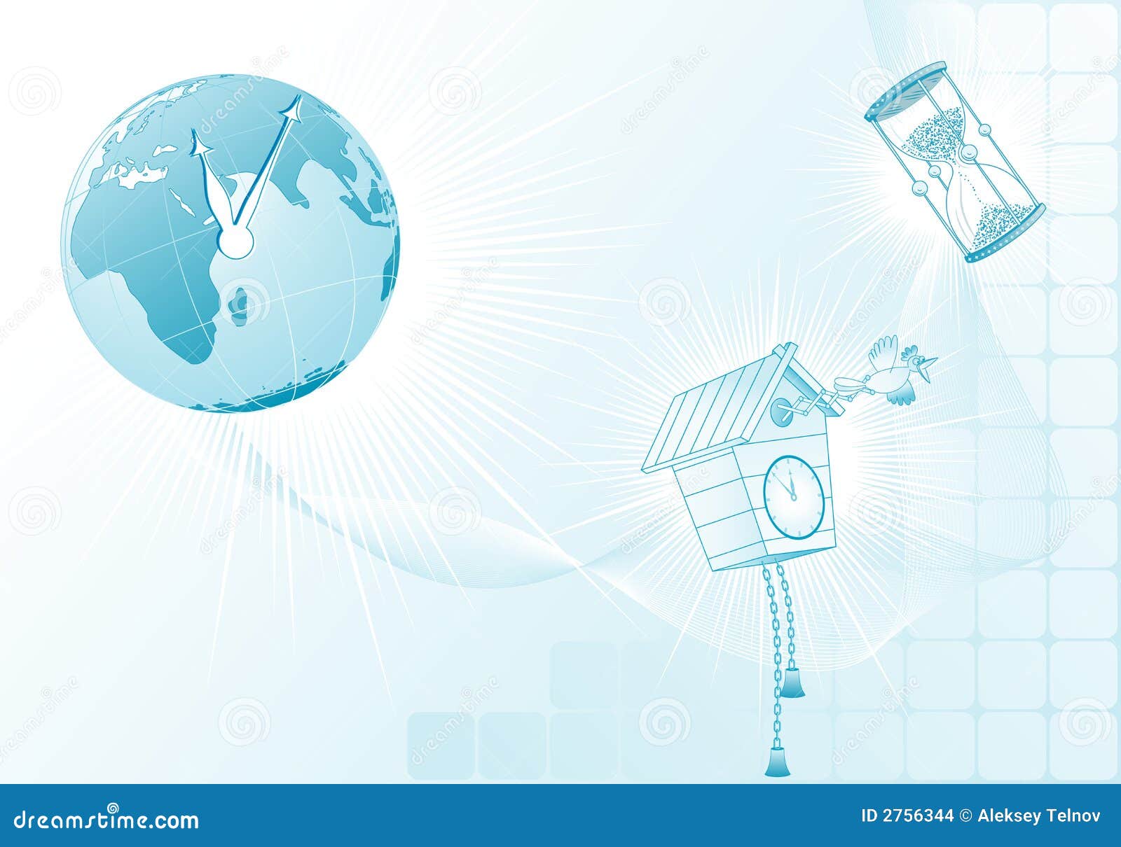 Time evolution stock vector. Illustration of background - 2756344