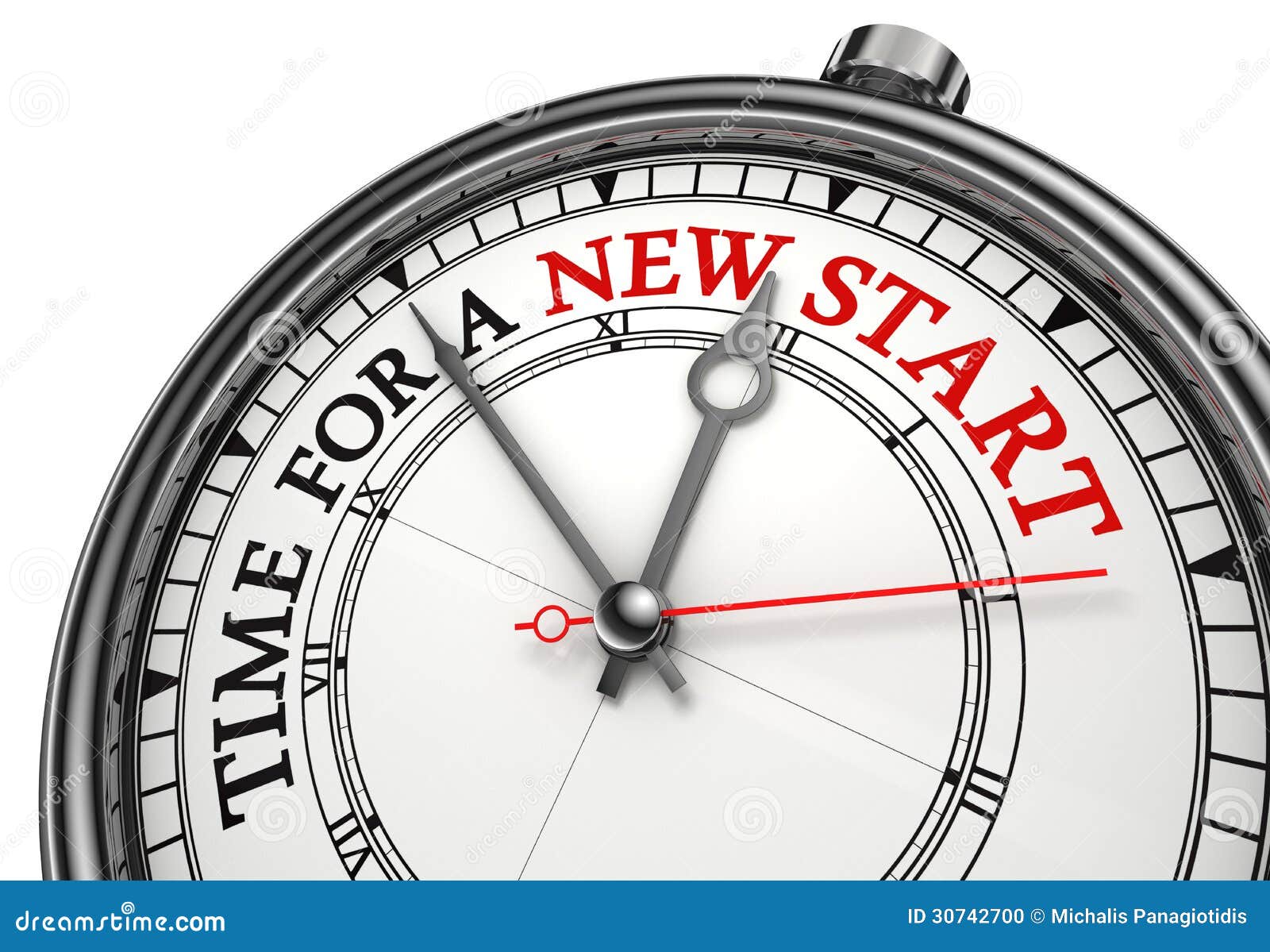 Time för en ny start stock illustrationer. Illustration av metafor ...