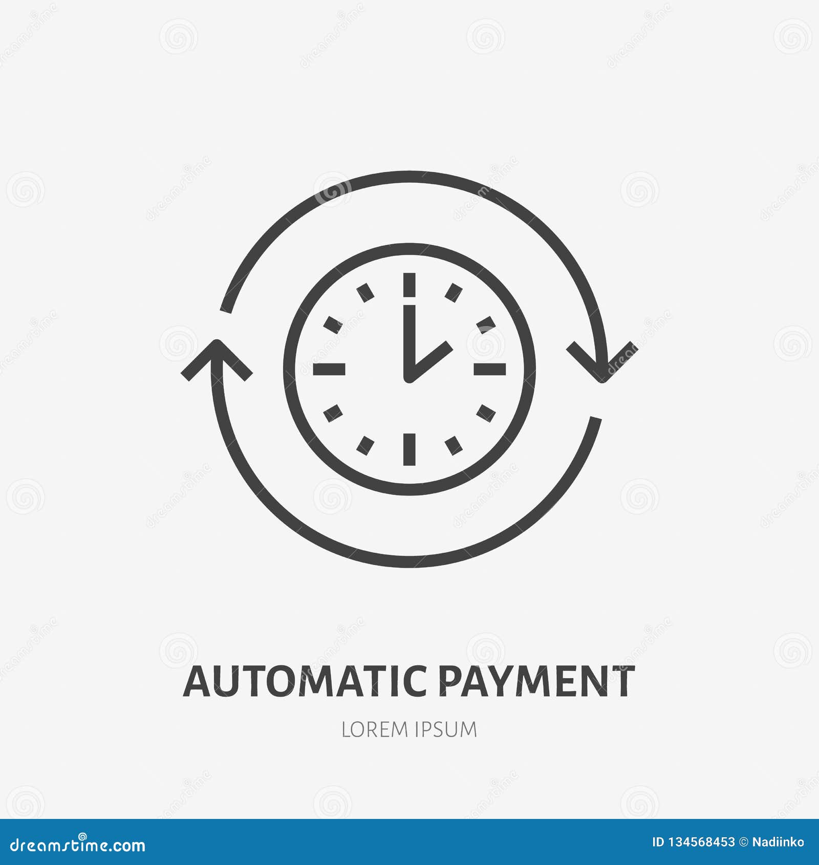 Automatic Payment Icon Stock Illustrations – 3,583 Automatic Payment ...