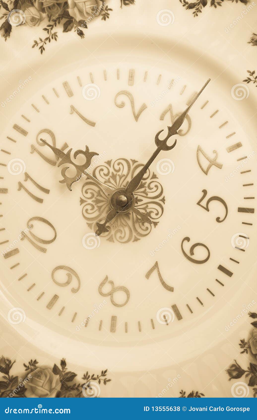 Time Flies stock photo. Image of lunch, management, circle - 13555638