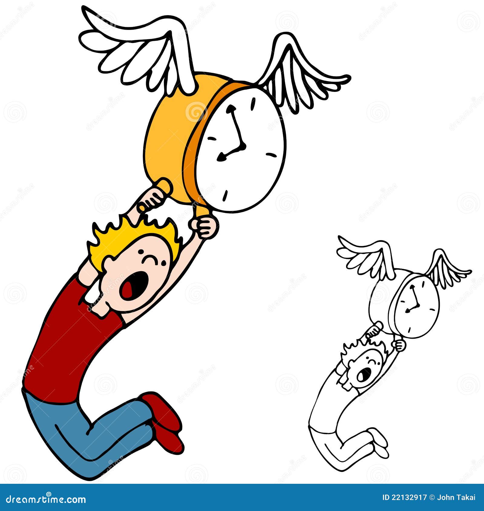 Time Flies Speed Blur Fast Hands Clock Stock Image | CartoonDealer.com ...