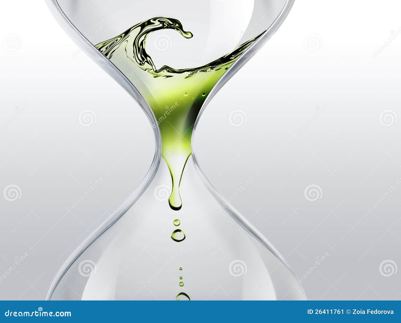 Time flows stock illustration. Illustration of shiny - 26411761