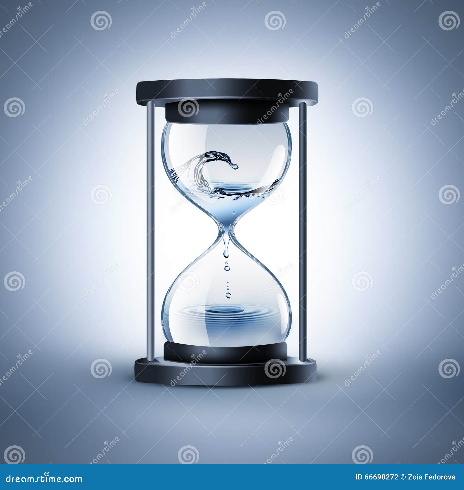 Time flows concept stock illustration. Illustration of conceptual ...