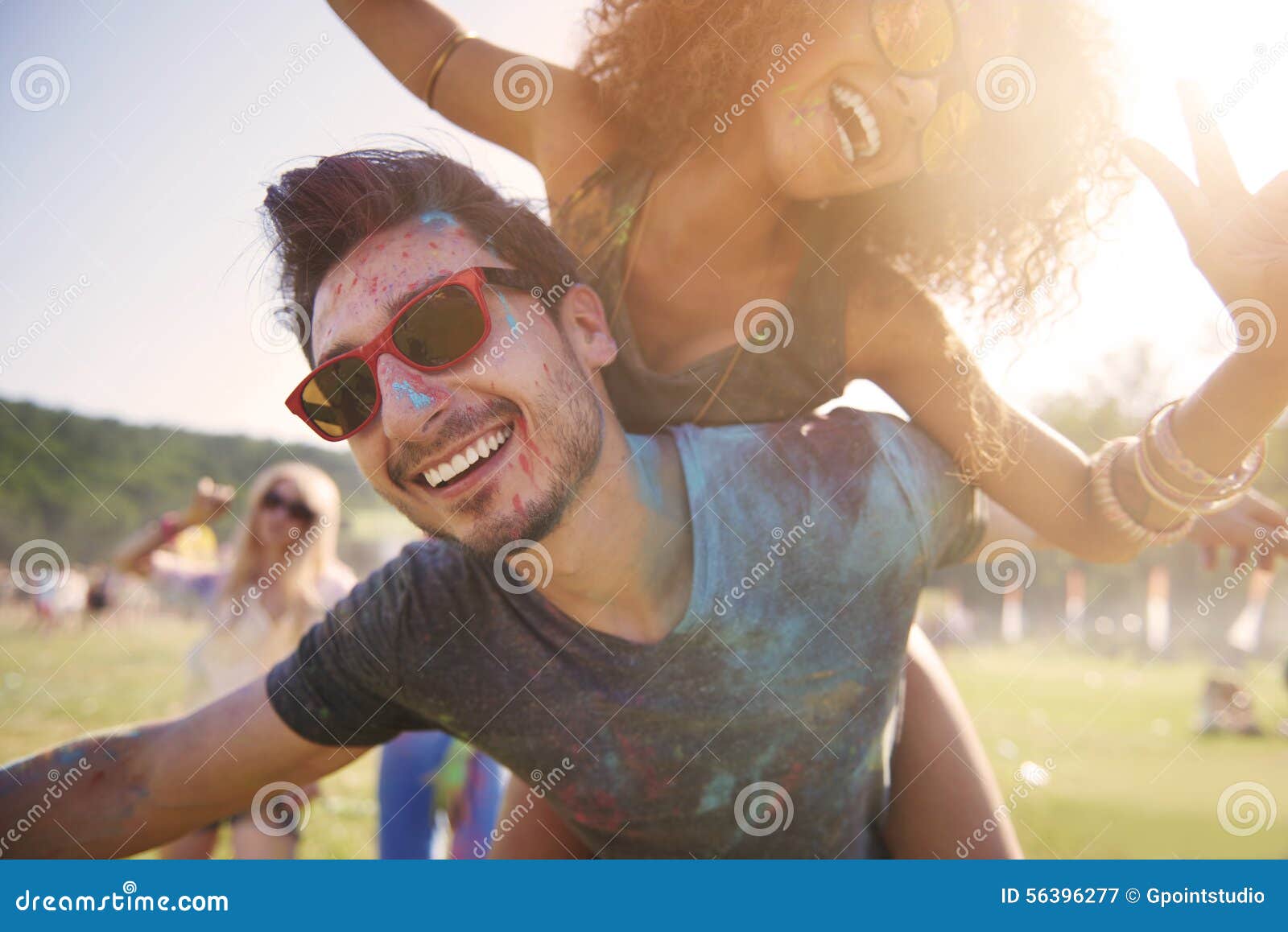 Time for fun! stock image. Image of event, cultures, afro - 56396277