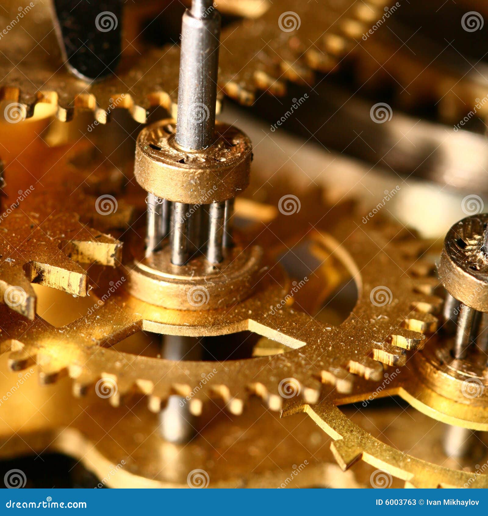 Time gear stock image. Image of machine, clockwork, movement - 6003763