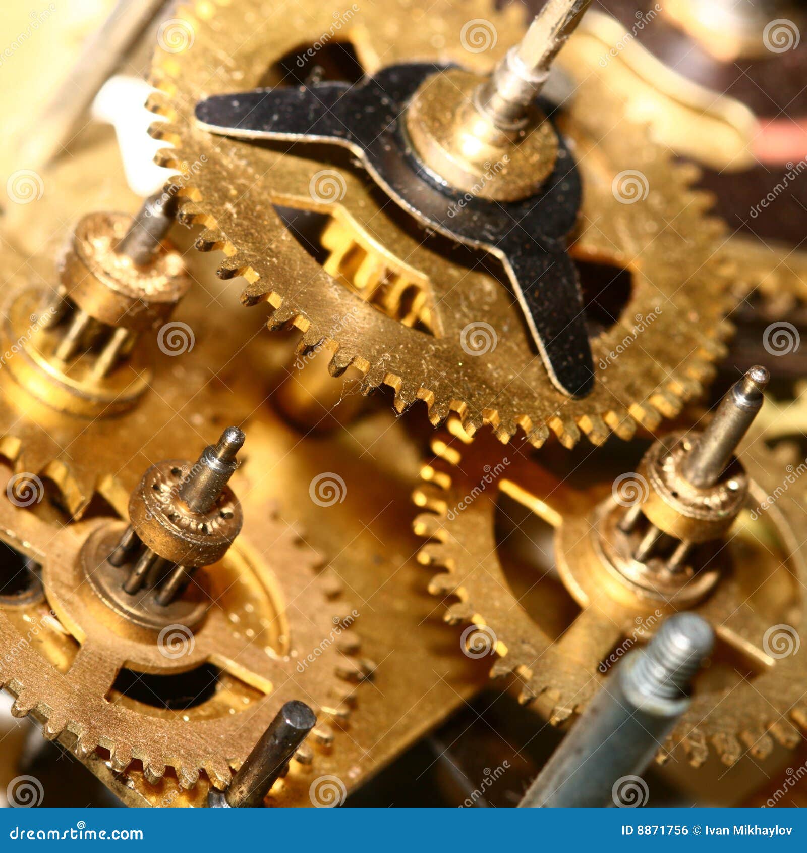 Time gear stock photo. Image of rackwheel, clockwork, bite - 8871756