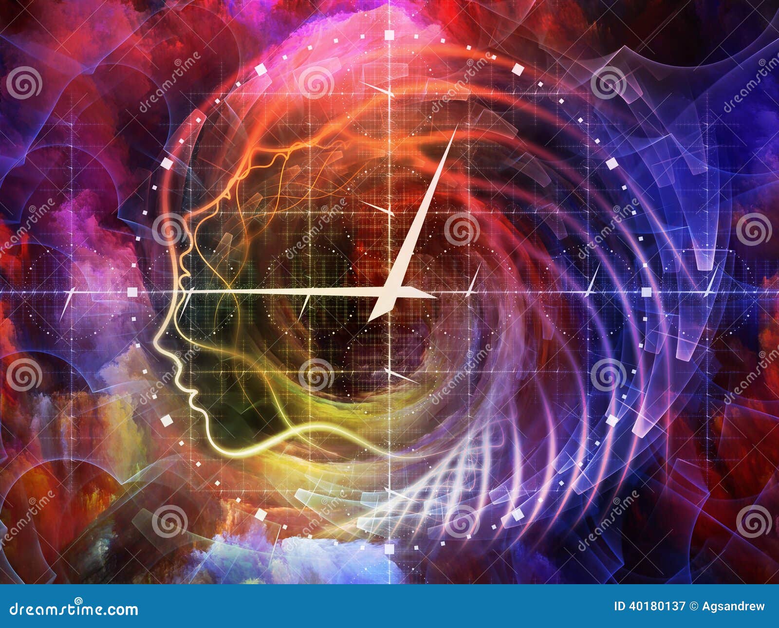 Time stock illustration. Illustration of metaphysical - 40180137