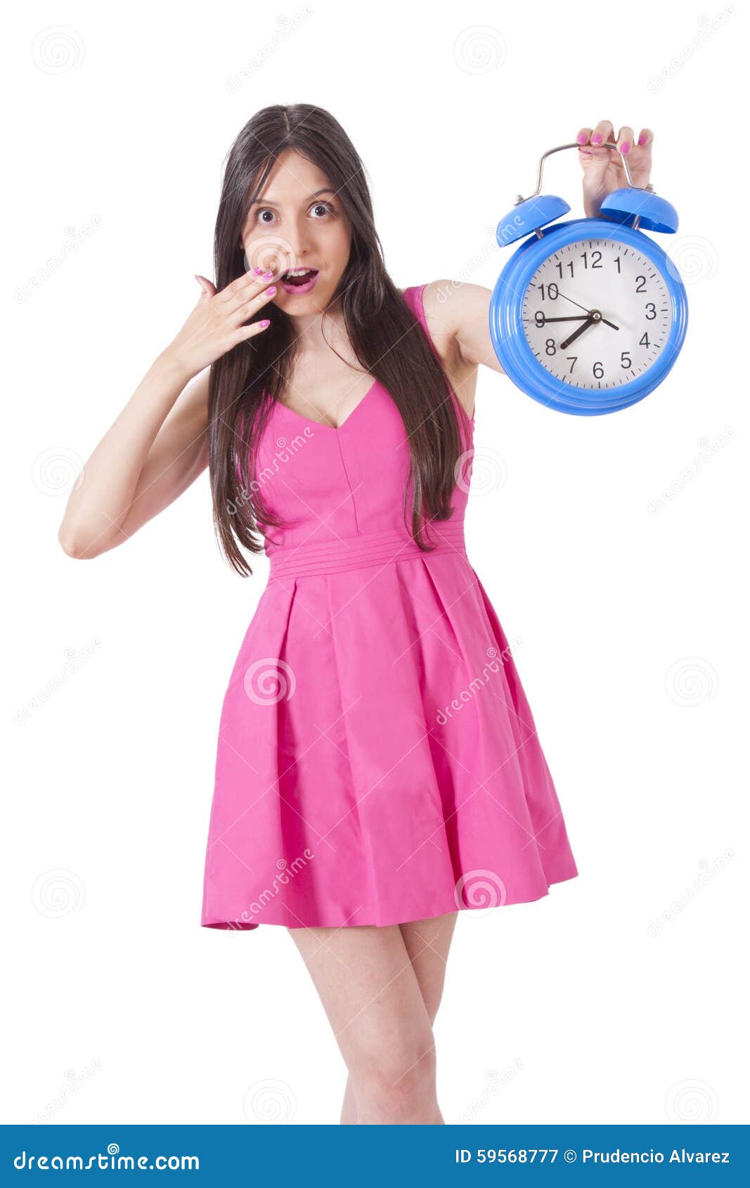 Time stock image. Image of call, girl, concept, bell - 59568777