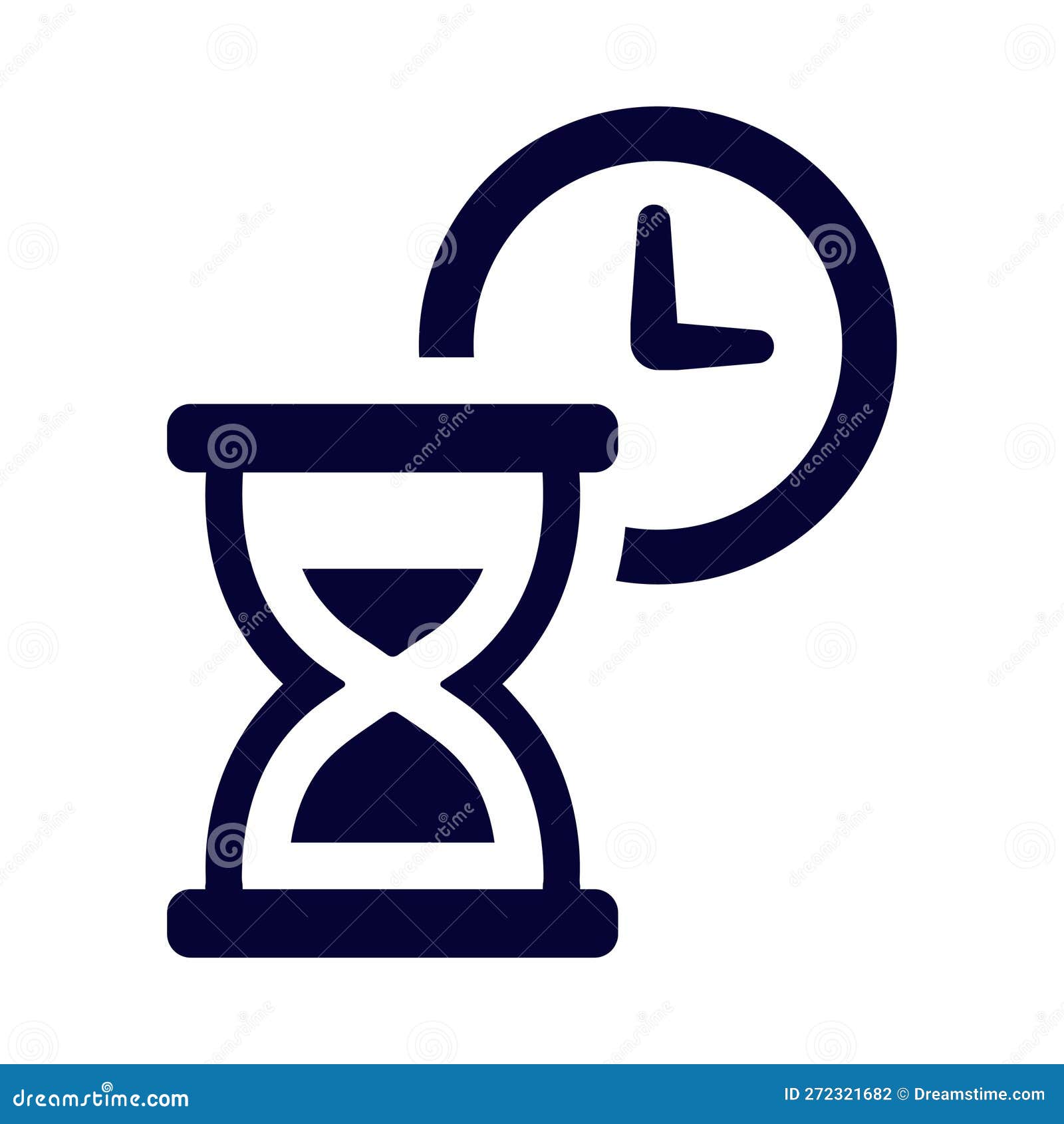 Time, Glass Hour, Watch, Glass Hour Time Icon Stock Vector ...