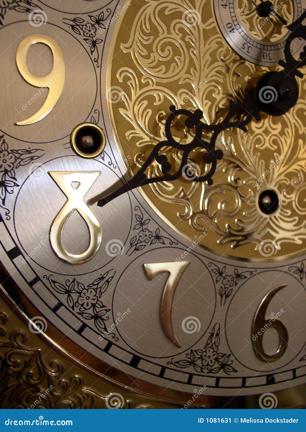 Grandfather Clocks. Telling Time In The Past. Stock Photography ...