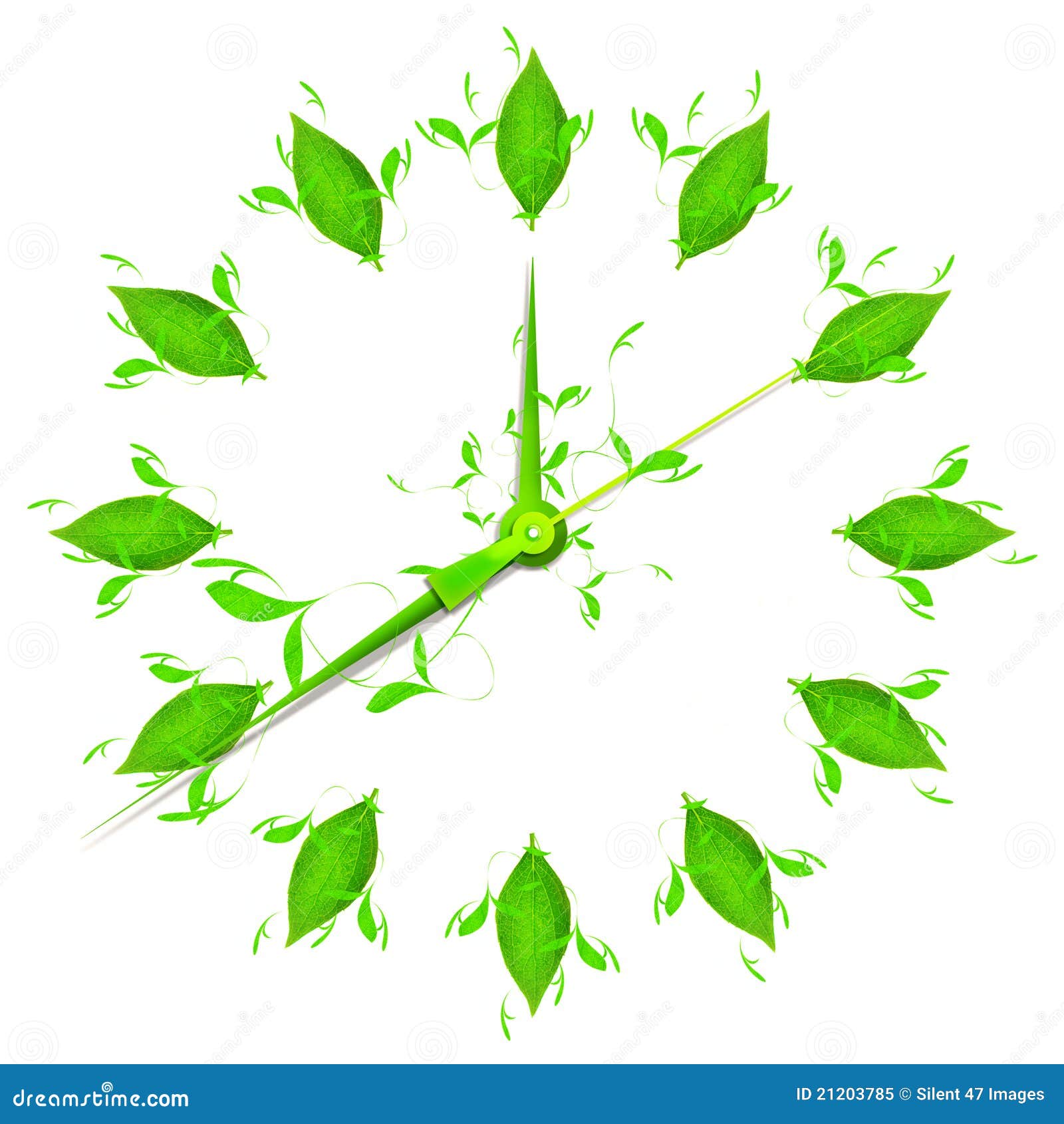 Time for green stock illustration. Illustration of protection - 21203785