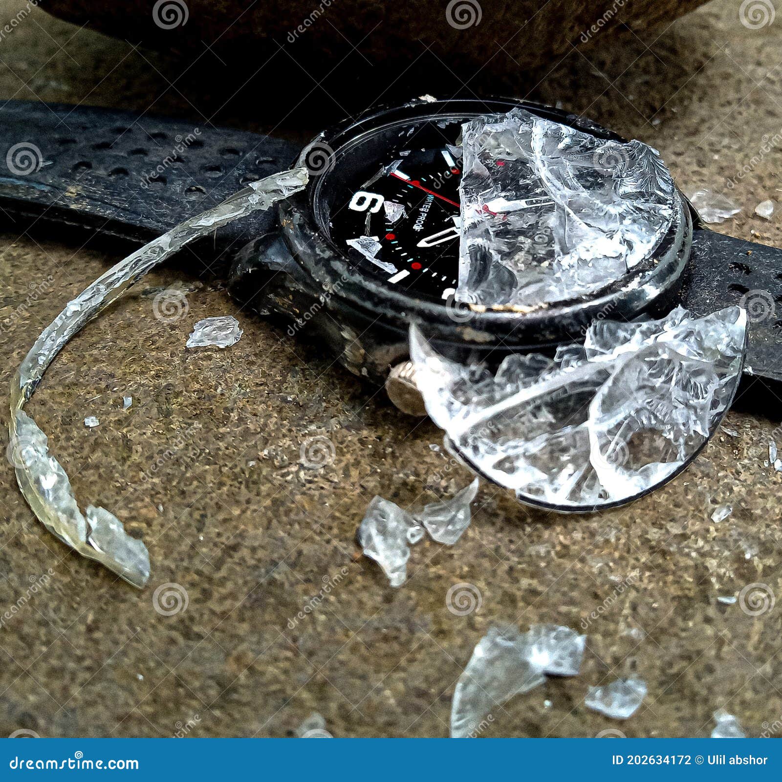 Time that Has Been Destroyed Stock Photo - Image of destruction, hour ...