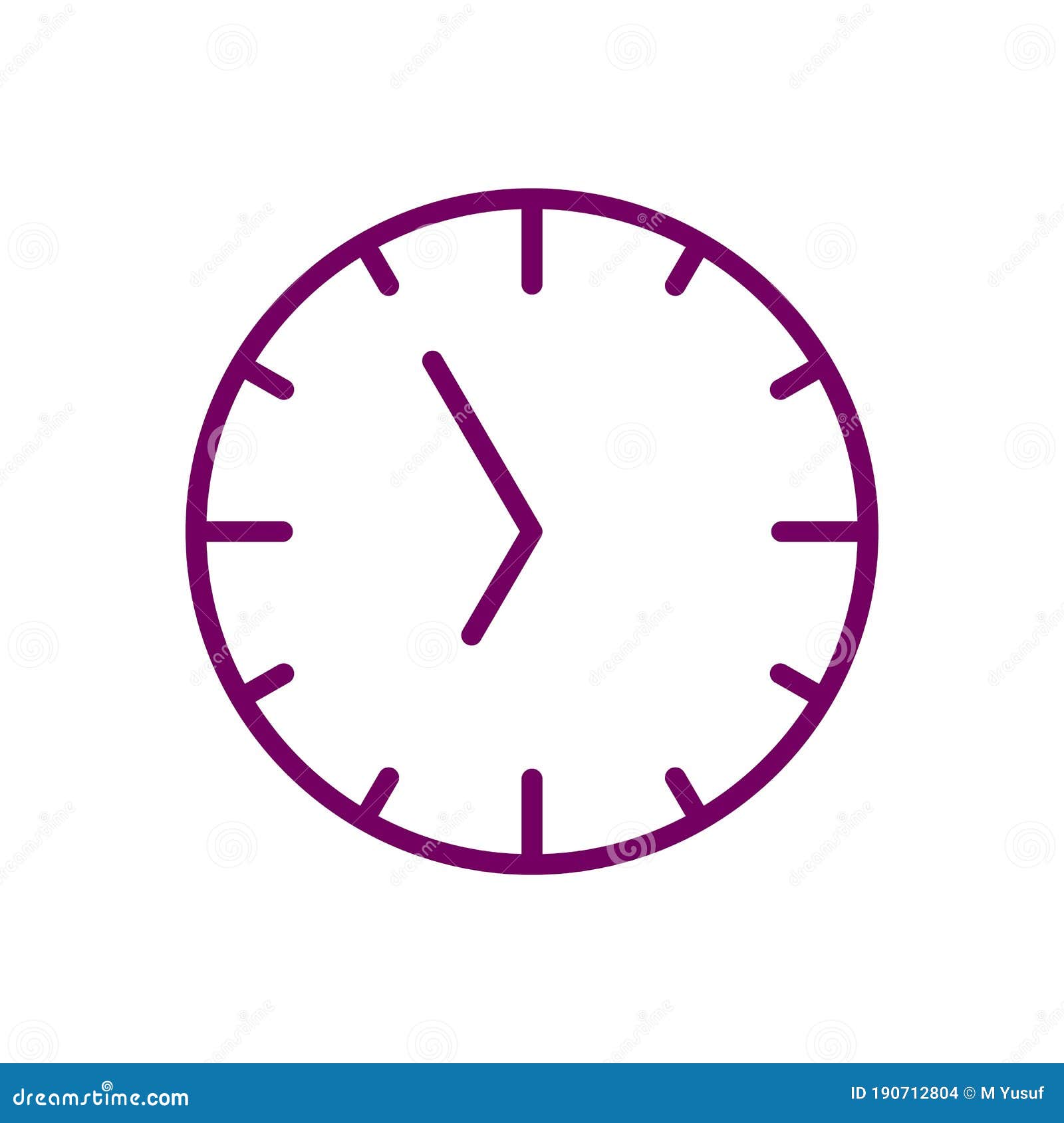 Time Icon, Time Logo, Time Icon Vector, Time Illustration Stock Vector ...