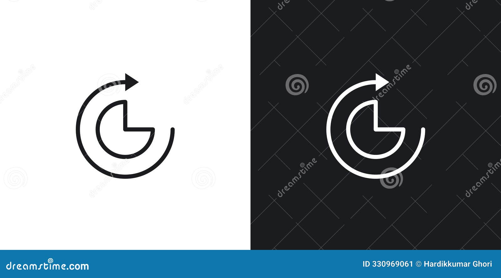 Less time icon stock illustration. Illustration of vector - 330969061