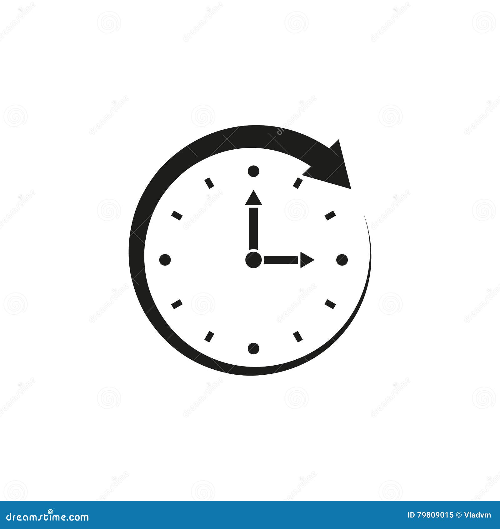 Time Icon. Time and Watch, Timer Symbol. UI. Web. Logo. Sign. Flat ...