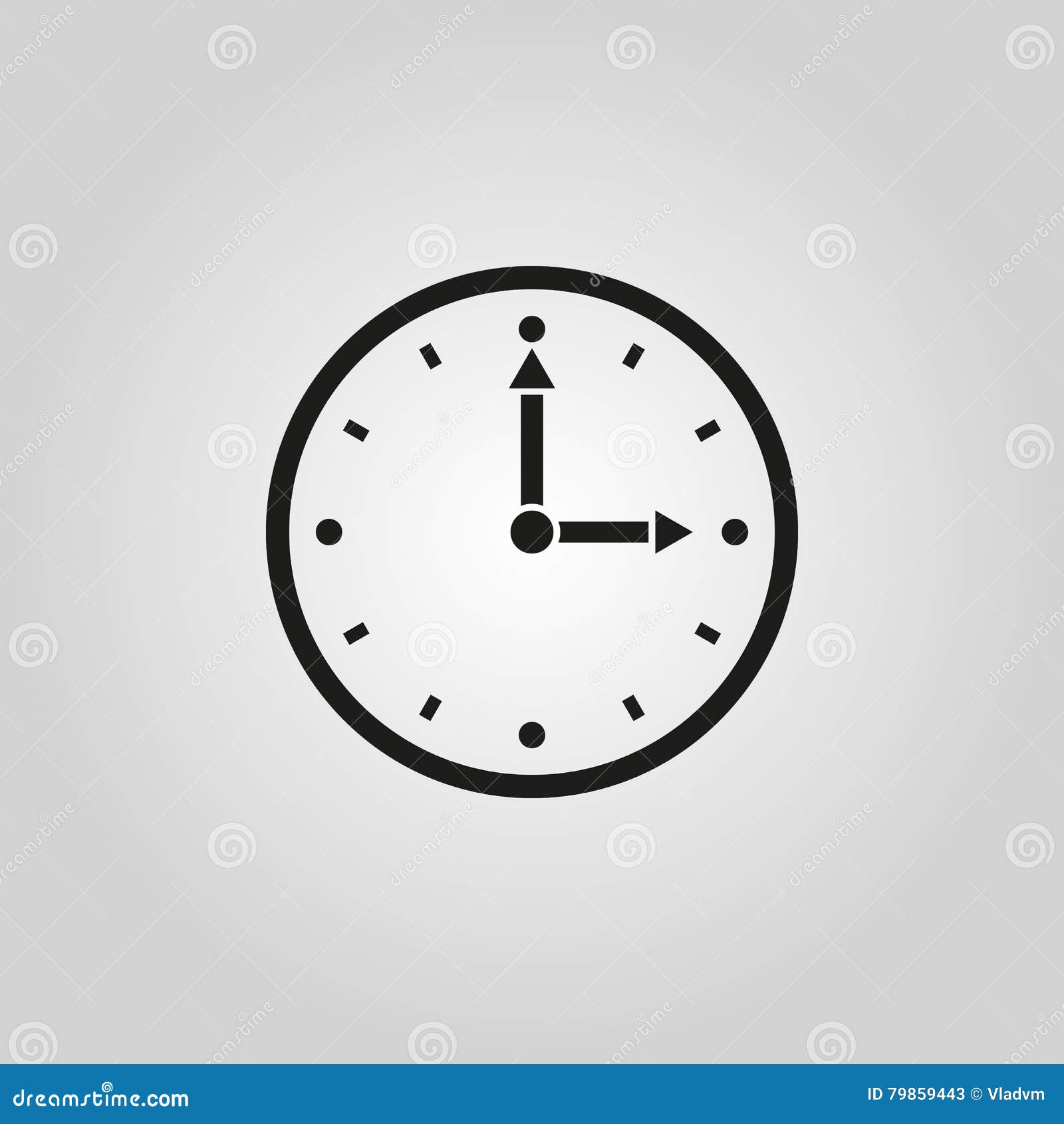 Time Icon. Time and Watch, Timer Symbol. UI. Web. Logo. Sign. Flat ...